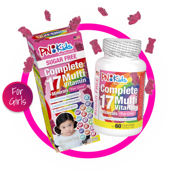 Complete 17 Multivitamin + Minerals For Girls (Sugar Free) - Principle ...