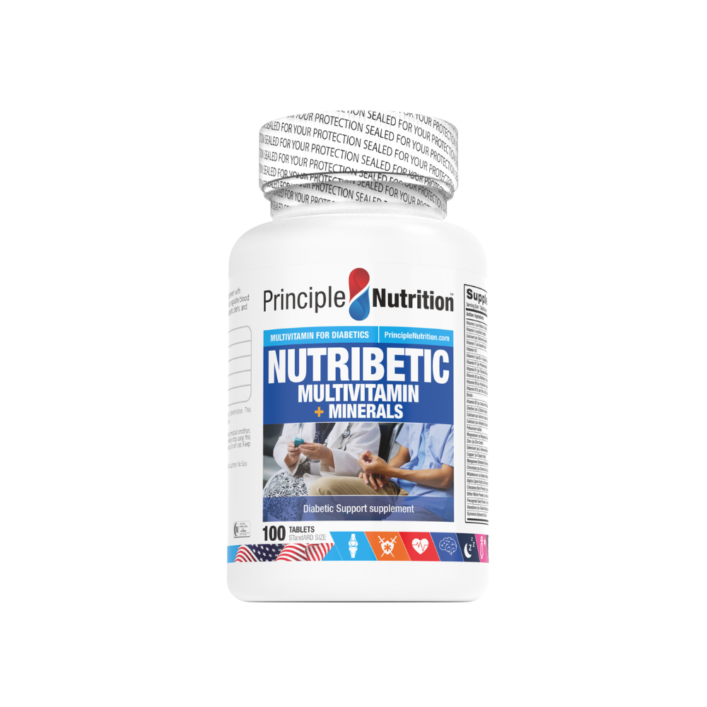 Nutribetic Multivitamin & Minerals + Gymnema Sylvestre, Daily Diabetic ...